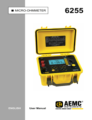 AEMC 6255 User Manual | Manualzz