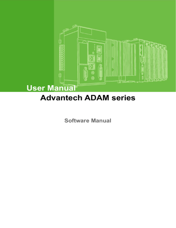Advantech ADAM-5560KW 7-slot Micro PAC Manual | Manualzz