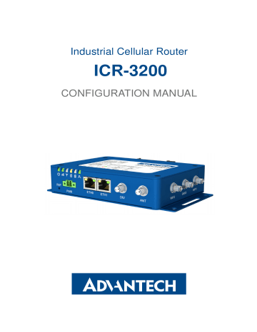 Advantech ICR-3201W ICR-3200 Manual | Manualzz