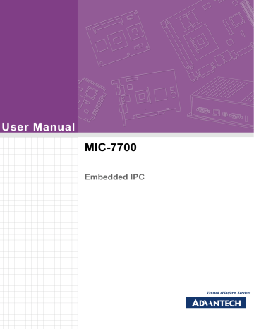 Advantech MIC-7700 Intel® 6th/7th Generation Core i Desktop Compact ...
