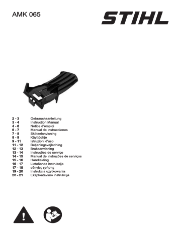 STIHL AMK 065 Mulching kit, AMK 065 Instruction manual | Manualzz