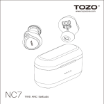 TOZO NC9 Wireless Earbuds | AI Chat & PDF Access | Manualzz