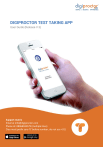 digiproctor Test Taking App User Guide | Manualzz