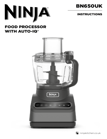 Ninja BN650UK Food Processor Instructions | Manualzz
