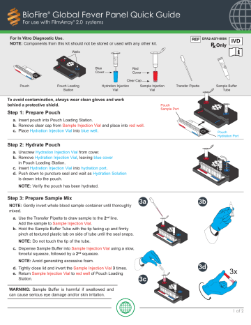 BioFire DFA2-ASY-0004 Global Fever Panel User Guide | Manualzz