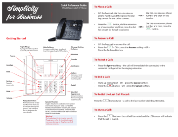 Mitel 6867i IP Phone User Guide | Manualzz
