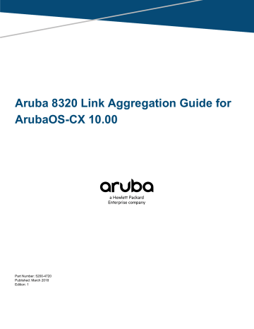 Aruba 8320 Switch User Guide | Manualzz