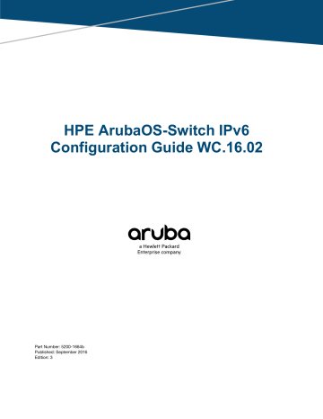 Aruba 2930F Switch Installation Guide | Manualzz