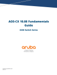 Aruba 6200F Switch User Guide - 6200F Software Manual Download | Manualzz