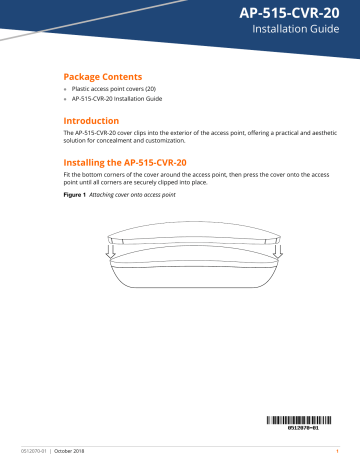 Aruba AP-515 Access Point Installation Guide | Manualzz