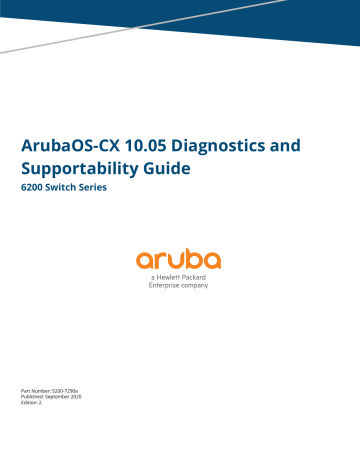 Aruba 6200F Switch User Guide | Manualzz
