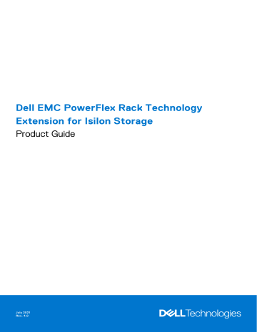 Dell PowerFlex rack Specifications | Manualzz