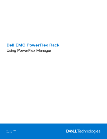 Dell PowerFlex rack Specifications | Manualzz