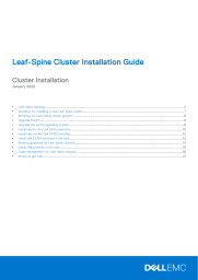 Dell Isilon A200 - Owner's manual, Specification, installation Guide