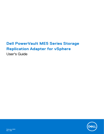 Dell PowerVault ME5084 storage User's guide | Manualzz