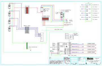 Metrix DATAWATCH IX Monitor/Recorder Wiring Diagram | Manualzz