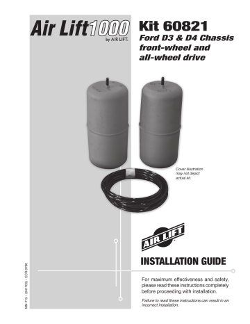 Air Lift 1000 Installation Manual | Manualzz
