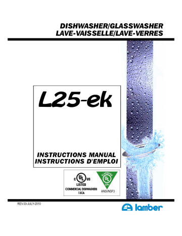lamber L25-ek Instruction Manual | Manualzz