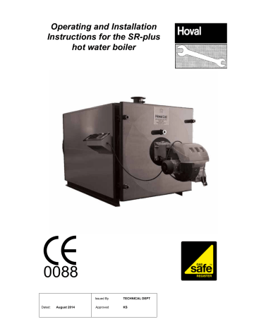 Hoval SR-plus 600 Operating And Installation Instructions | Manualzz