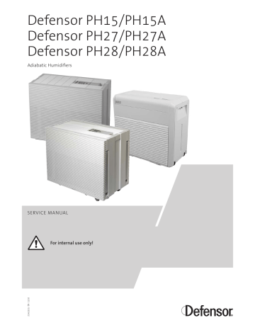Defensor PH15, PH27A Service Manual | Manualzz