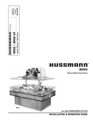 Hussmann RMID Installation And Operation Manual | Manualzz