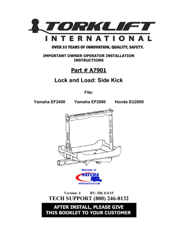 Torklift A7901 Installation Instructions Manual | Manualzz