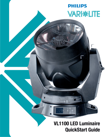 Vari Lite VL6000 Beam Luminaire Quick Start Manual | Manualzz