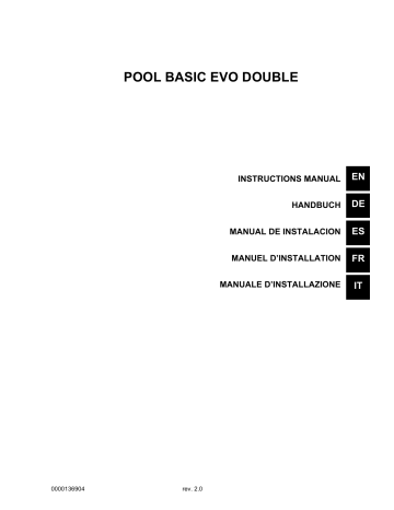 Seko POOL BASIC EVO DOUBLE Instruction Manual | Manualzz