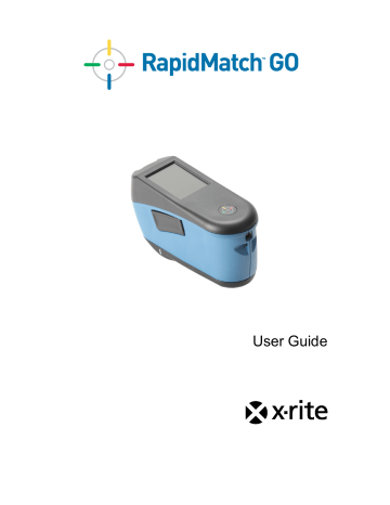 X-Rite AMW106, RapidMatch GO User Manual | Manualzz
