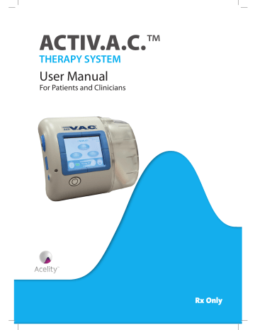 Acelity ACTIV.A.C. User Manual | Manualzz