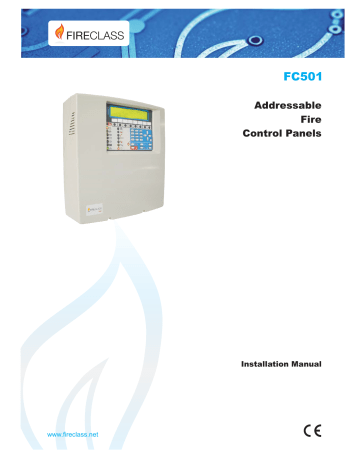 FireClass FC501 Series Installation Manual | Manualzz
