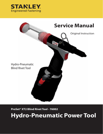 POP ProSet XT2 Powered Rivet Tool Manual | Manualzz