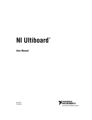 Ni Ultiboard User Manual | Manualzz