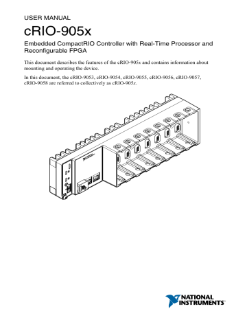 Ni cRIO-905x User Manual | Manualzz