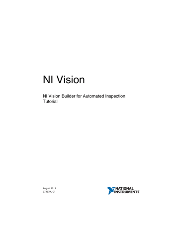 Ni Vision Builder User Manual | Manualzz