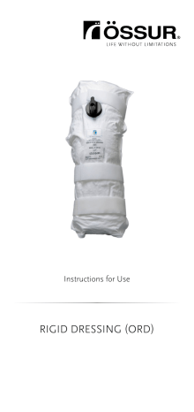 Össur PN20115 Össur Rigid Dressing Mode d'emploi | Manualzz