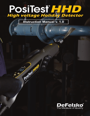 Checkline PosiTest-HHD High Voltage DC Pulse Holiday Detector, Crest ...