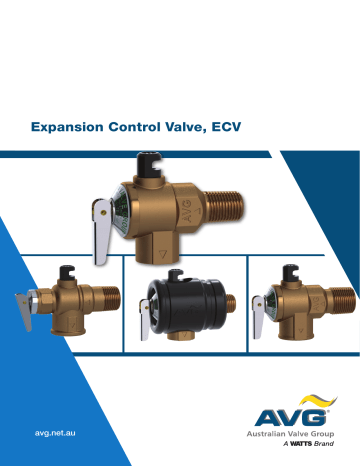 AVG ECV15 Expansion Control Valve Specification | Manualzz
