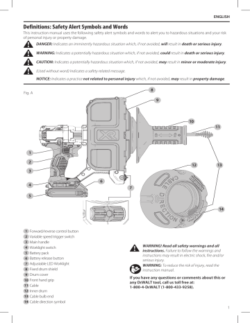 DEWALT DCD200B XR® 50 ft. Brushless Drain Snake Tool Only Installation ...