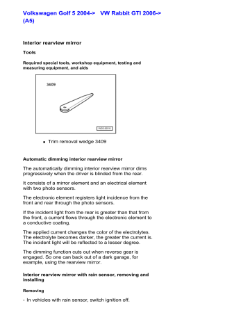 Volkswagen Golf Workshop Manual | Manualzz