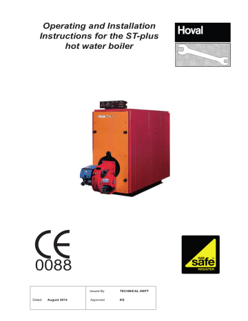 Hoval ST-plus 300-3000 Installation Instructions | Manualzz