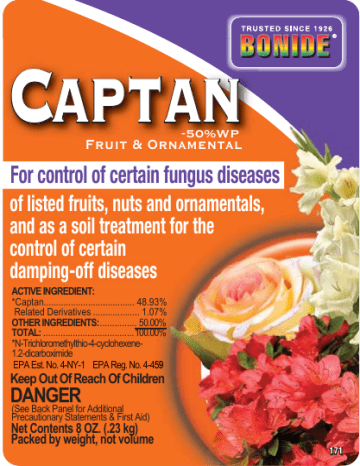 Bonide 171-P Captan Fruit & Ornamental WP Instructions | Manualzz