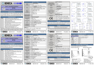 Seneca K112 Manual | Manualzz