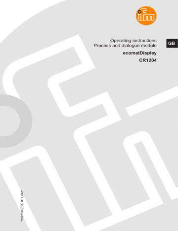 IFM CR1204 Programmable graphic display for controlling mobile machine ...