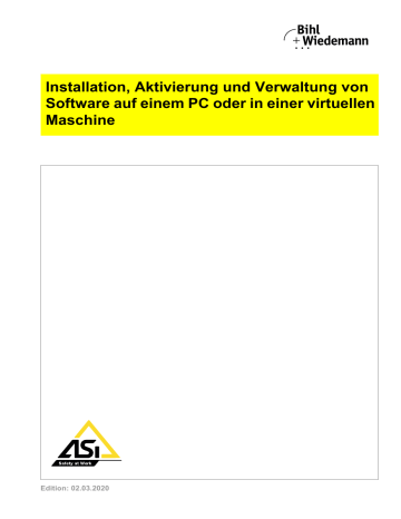 bihl+Wiedemann BW4755 PROFINET Master Simulator Plus License DLL Kit Installationsanleitung ...